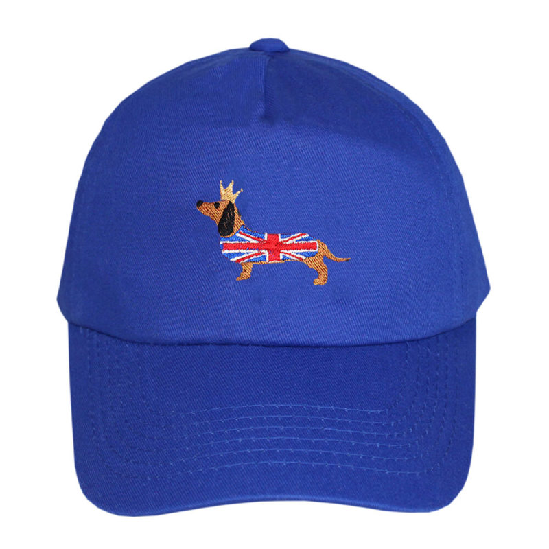 Kid's Sausage Dog Coronation Baseball Cap | TeddyT's