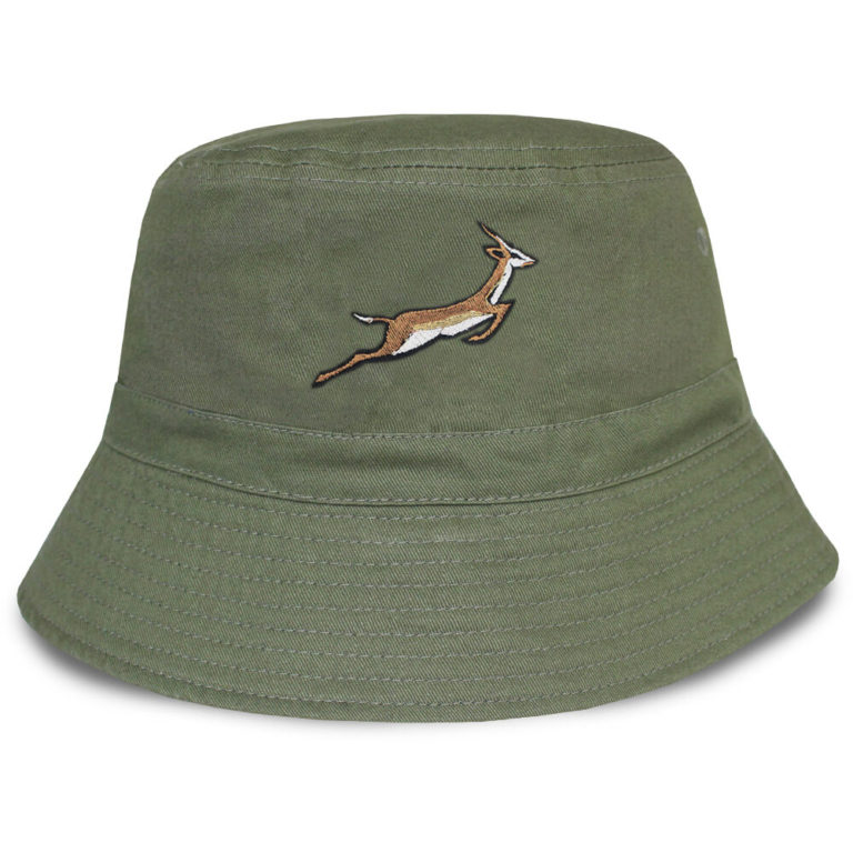 Men's Springbok Khaki Green Bucket Hat | TeddyT's